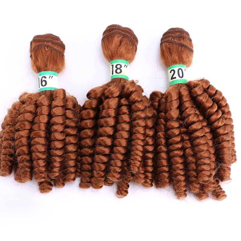 Synthetic Afro Ombre spring twist hair bundles ext... – Grandado