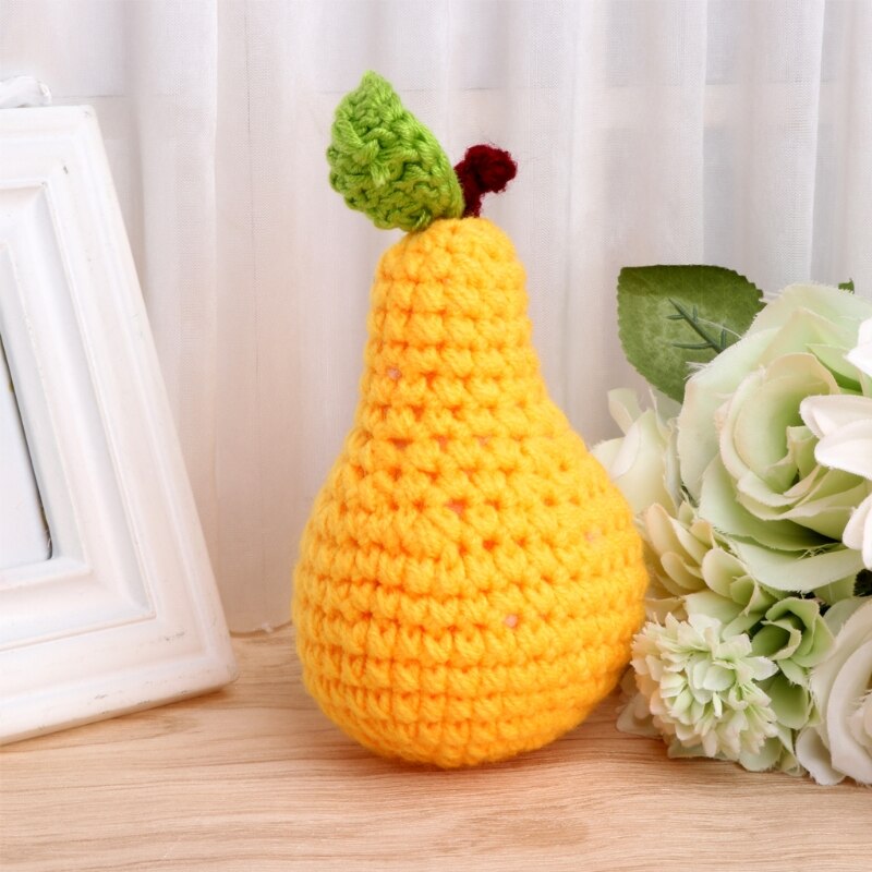 Baby Kids Children Cute Crochet Knit Fruit Pear To... – Grandado