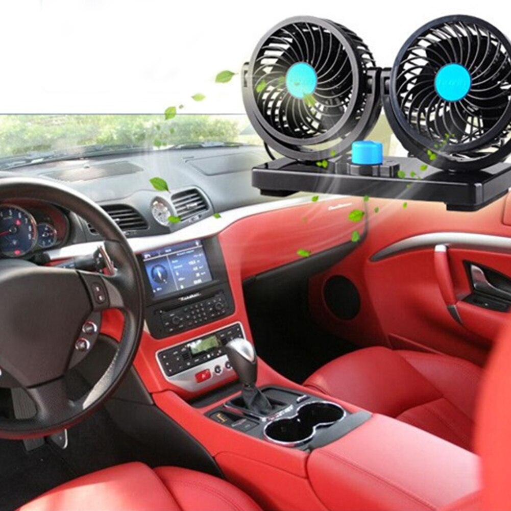 12V/24V Auto Vrachtwagen Ventilator 360 Graden Dra... – Grandado