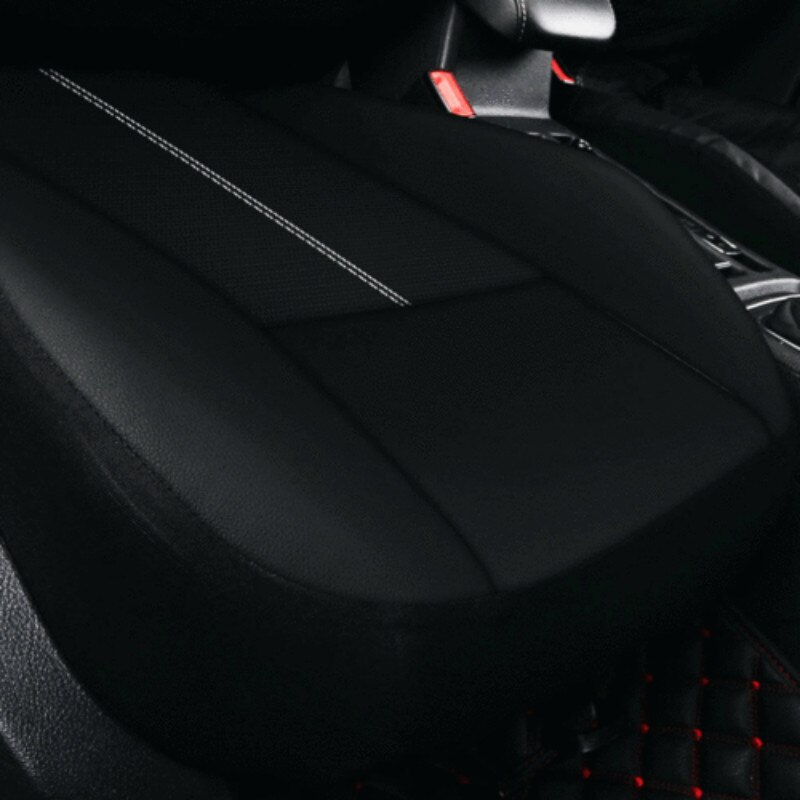 Universal 4/9 Black Luxury PU Leather Car Full Set... – Grandado