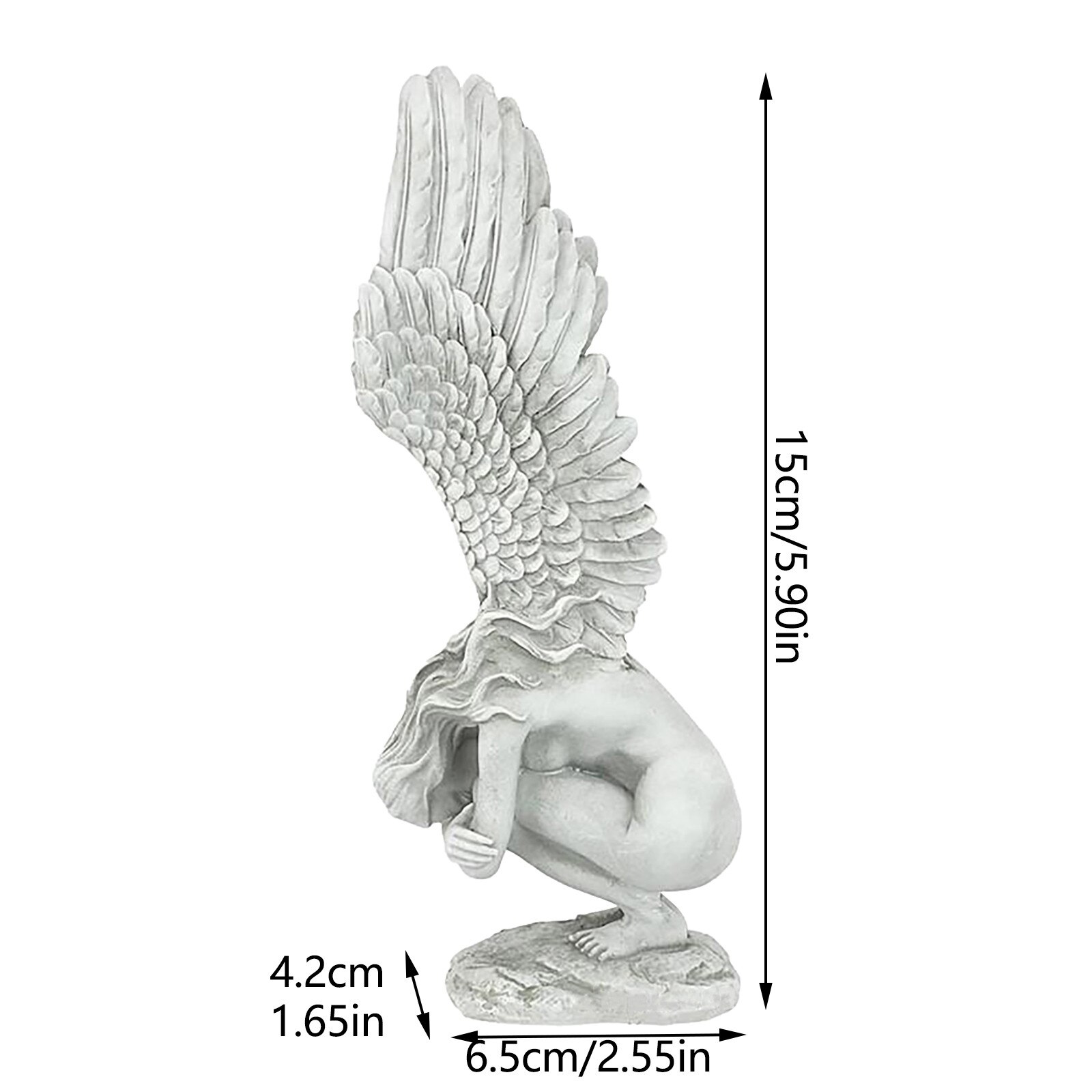 Verlossing Angel Standbeeld Ornamenten Creatieve S... – Grandado