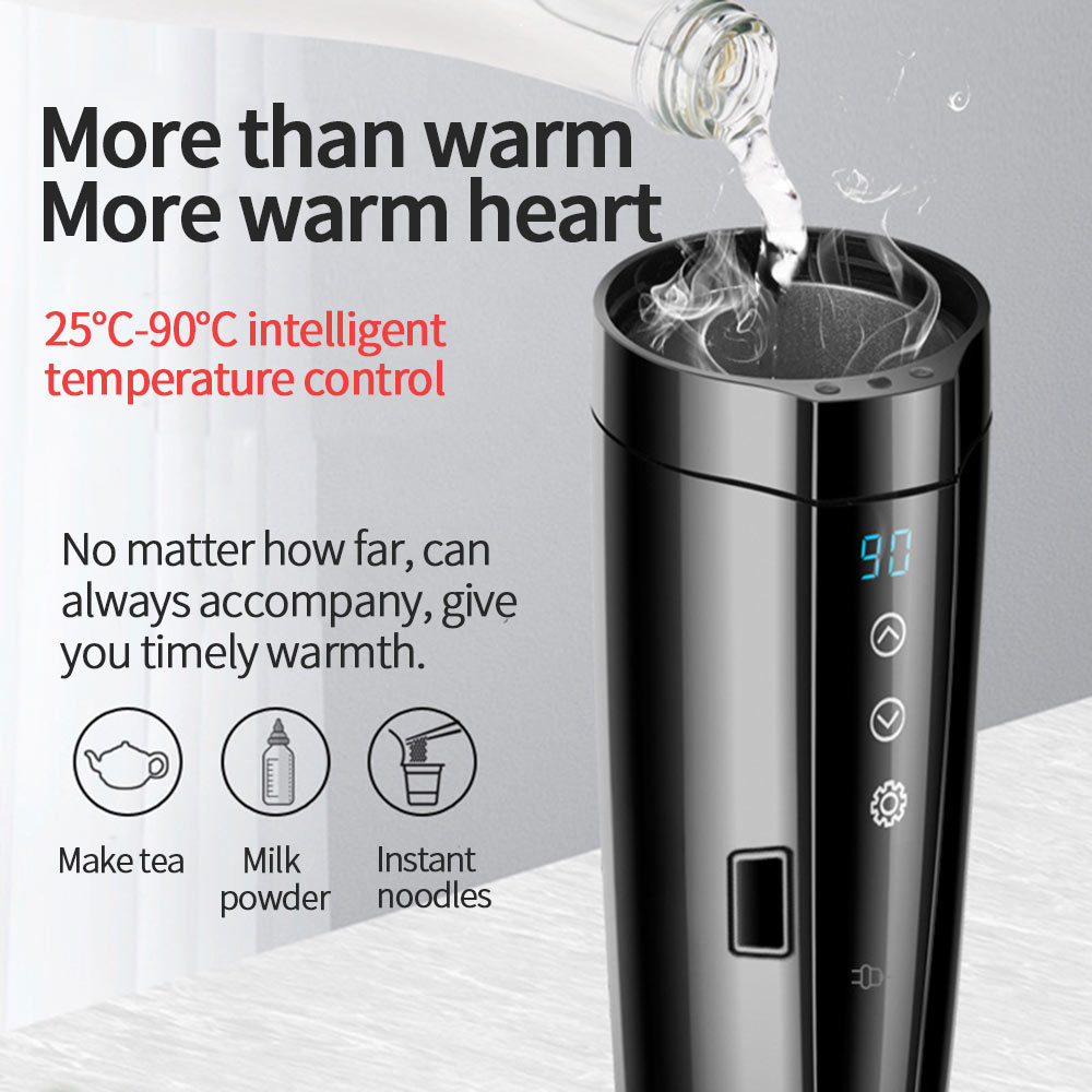 Draagbare Auto Verwarming Cup 12V 24V 350Ml Elektr... – Grandado