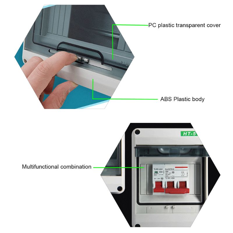 5/8/12/15/18/24Ways Electrical Distribution Box Wa... – Grandado