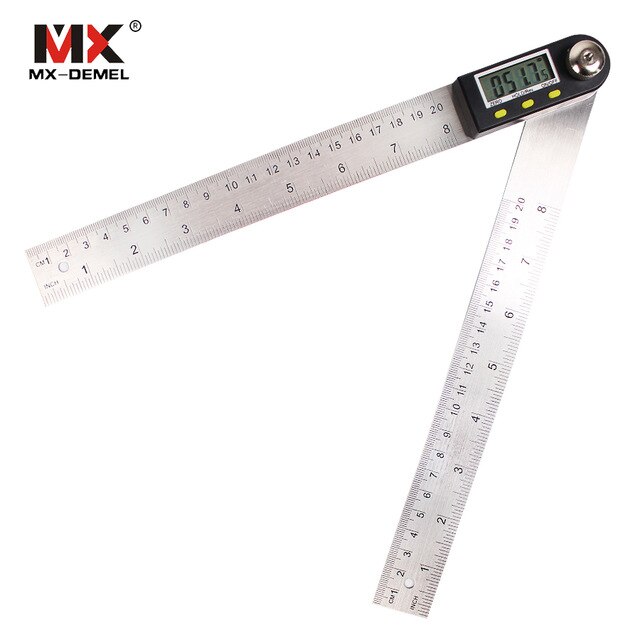 MX-DEMEL 200mm Digital Protractor Inclinometer Gon... – Grandado
