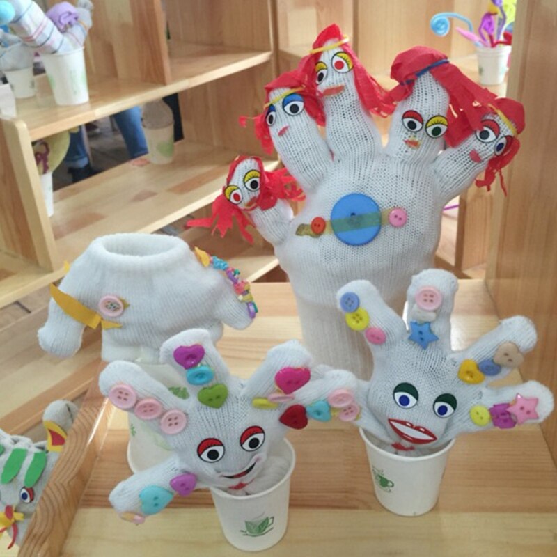 Cartoon Animal DIY Assembling Sticker Eyes Nose Mo... – Vicedeal