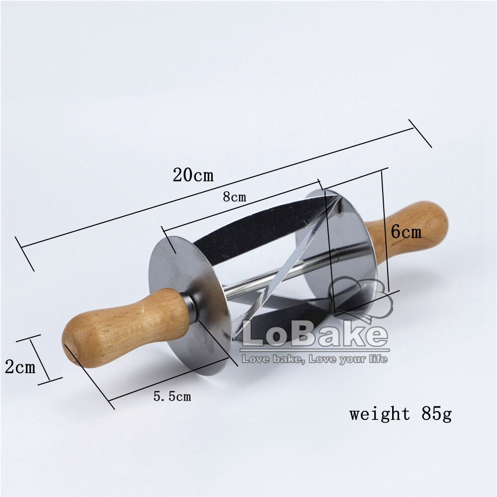 Mini 20cm long stainless steel croissant maker tri... – Grandado