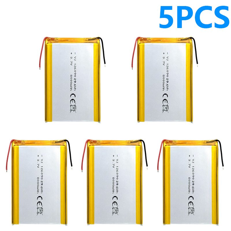 126090 Rechargeable Charging Lithium Batteries 800... – Grandado