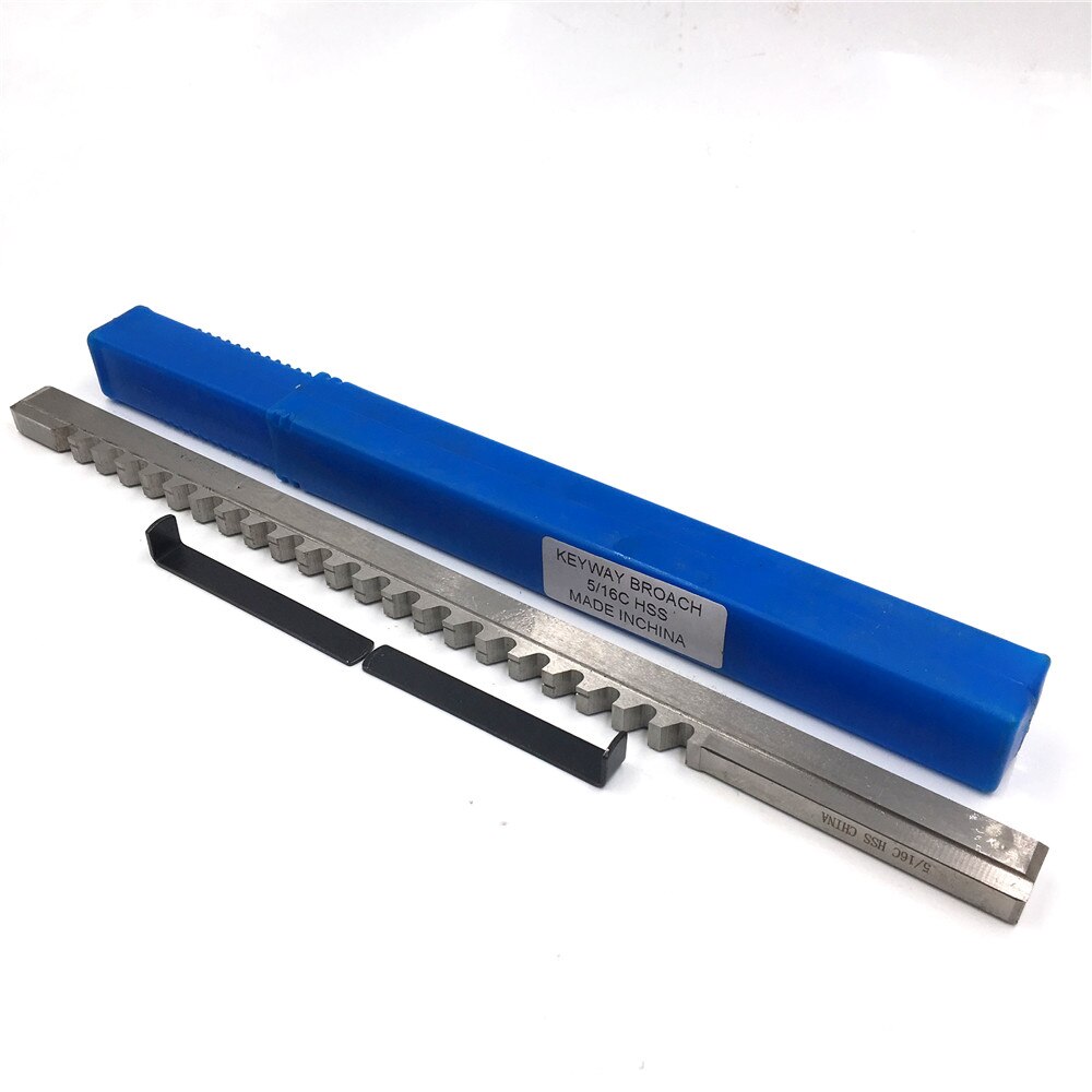5/16 C Push-Type HSS Keyway Broach Inch Sized Cutt... – Vicedeal