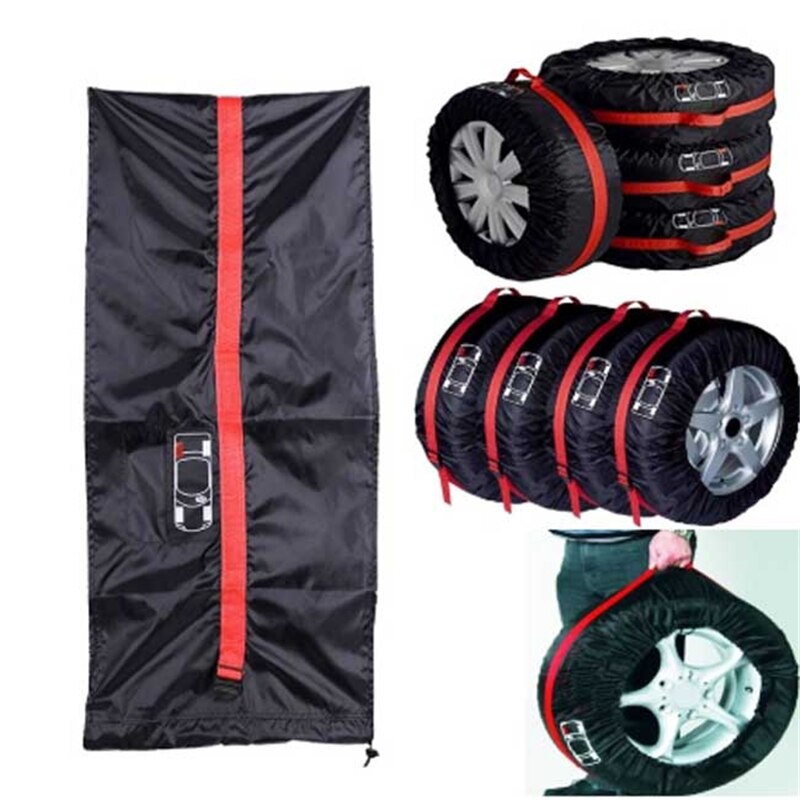 4pcs Car Tire Protection Cover Spare Tire Cover Sn... – Grandado