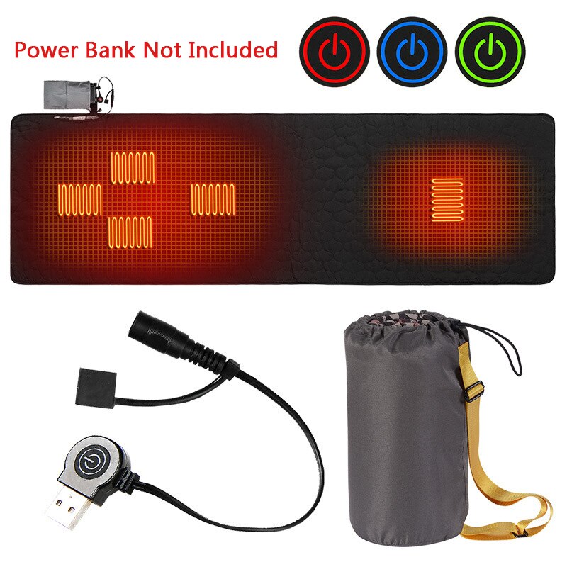 USB Electric Heating Sleeping Bag Liner Ultralight... – Grandado