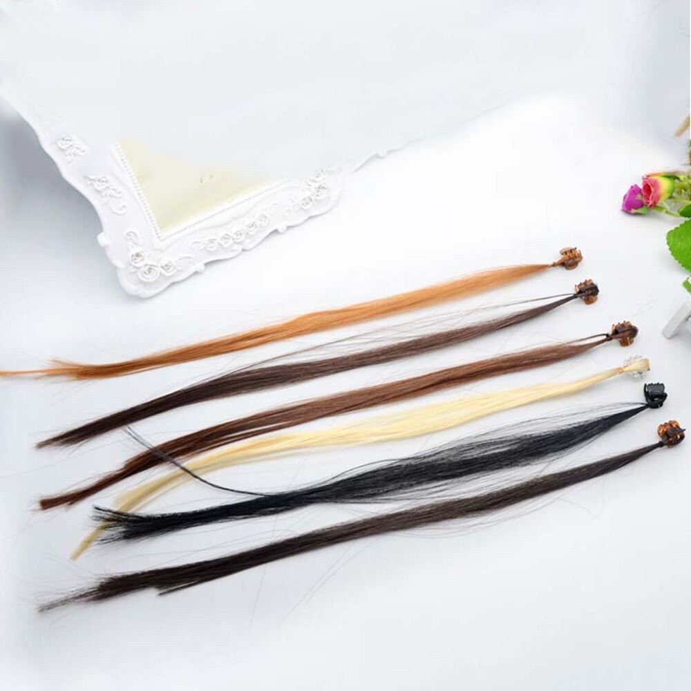 6Pcs Coloorful Wig Hair Clip Women Girls Pigtail H... – Grandado
