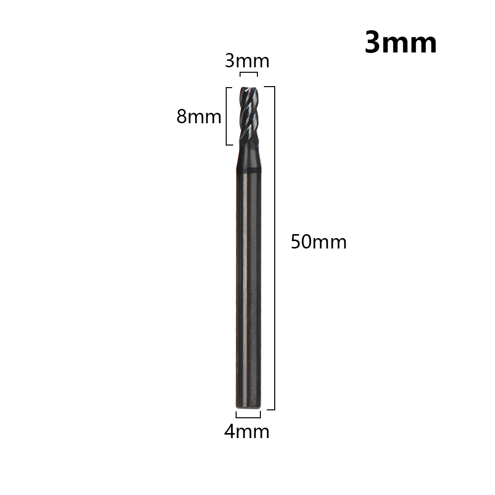 1PC Duurzame 4 Fluit Mill Endmill Cutting Lichtmet... – Vicedeal