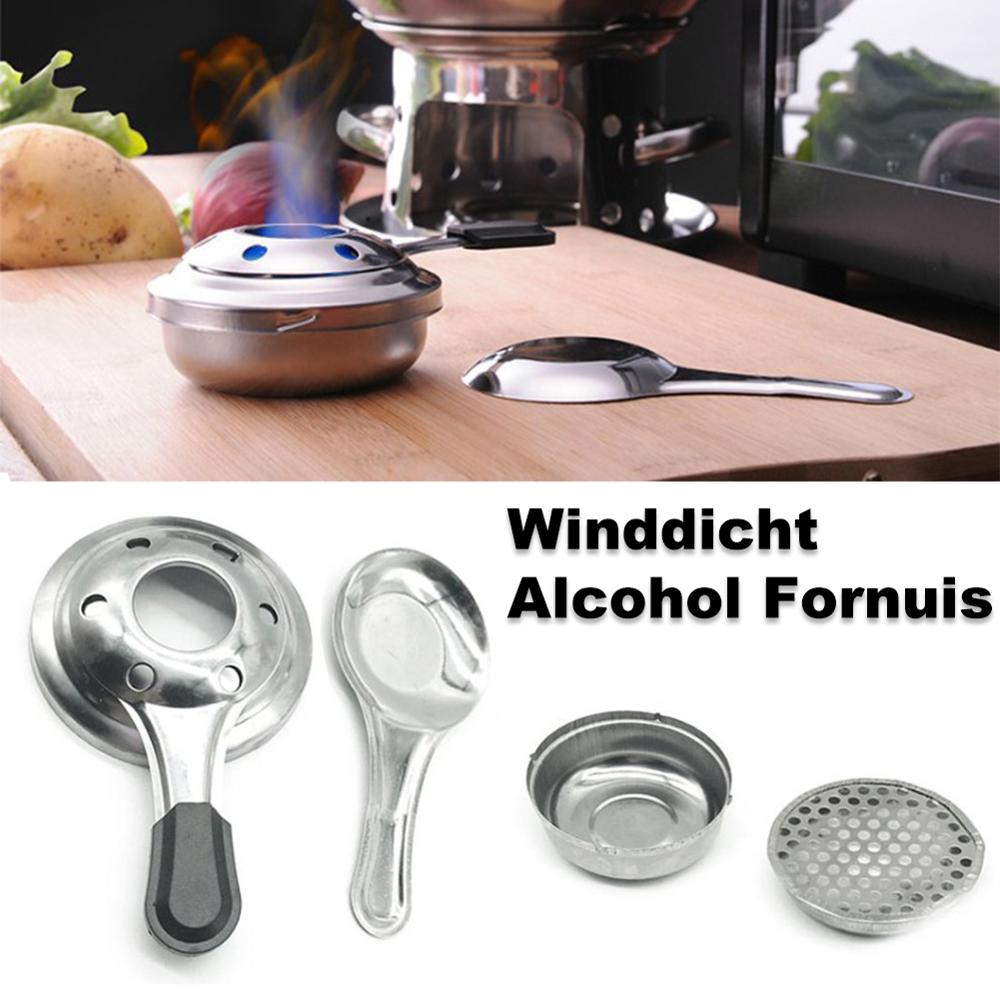 Outdoor portable stainless steel mini alcohol stov... – Grandado