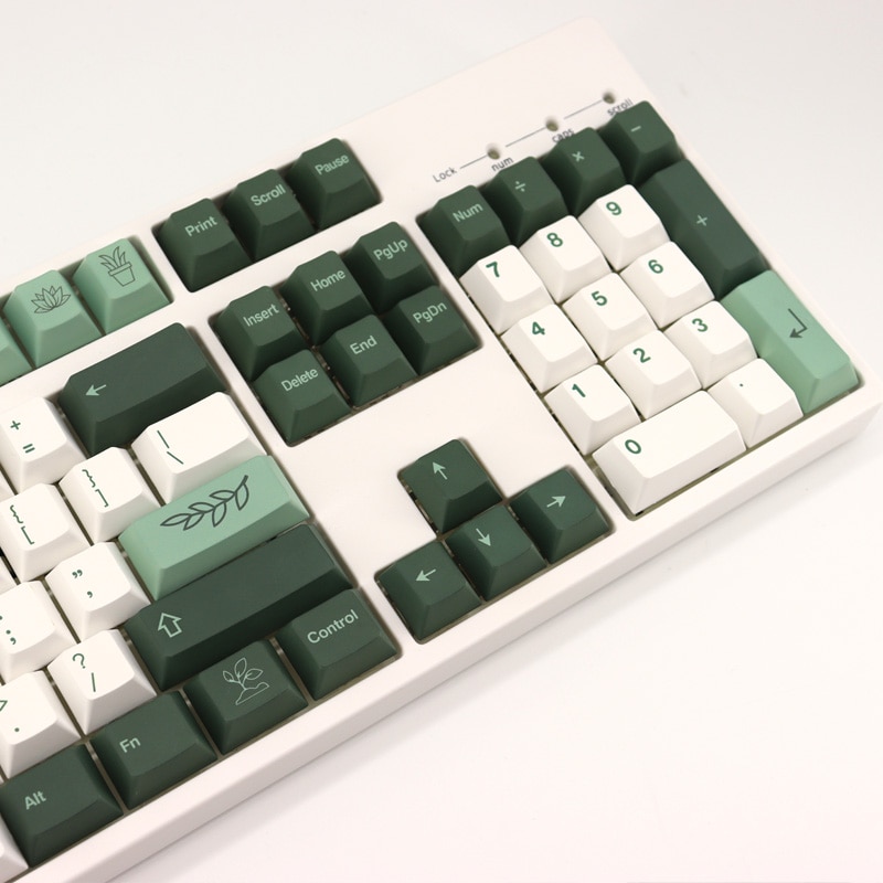 143 Keys GMK Botanical Keycaps PBT DYE-Sublimation... – Vicedeal