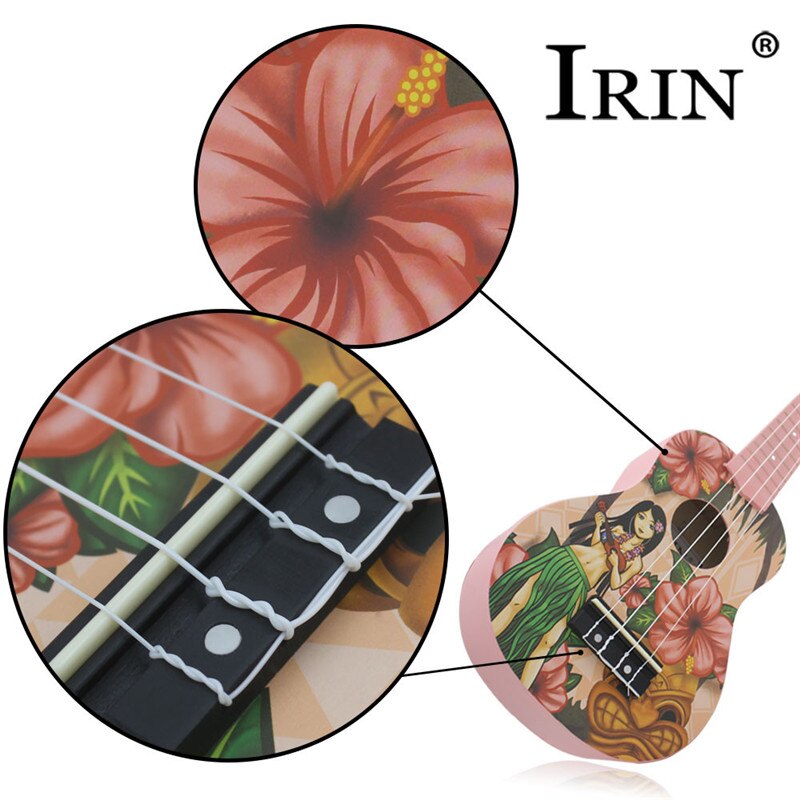 Basswood 21 inch Pink Soprano Ukulele Ukelele Guit... – Vicedeal