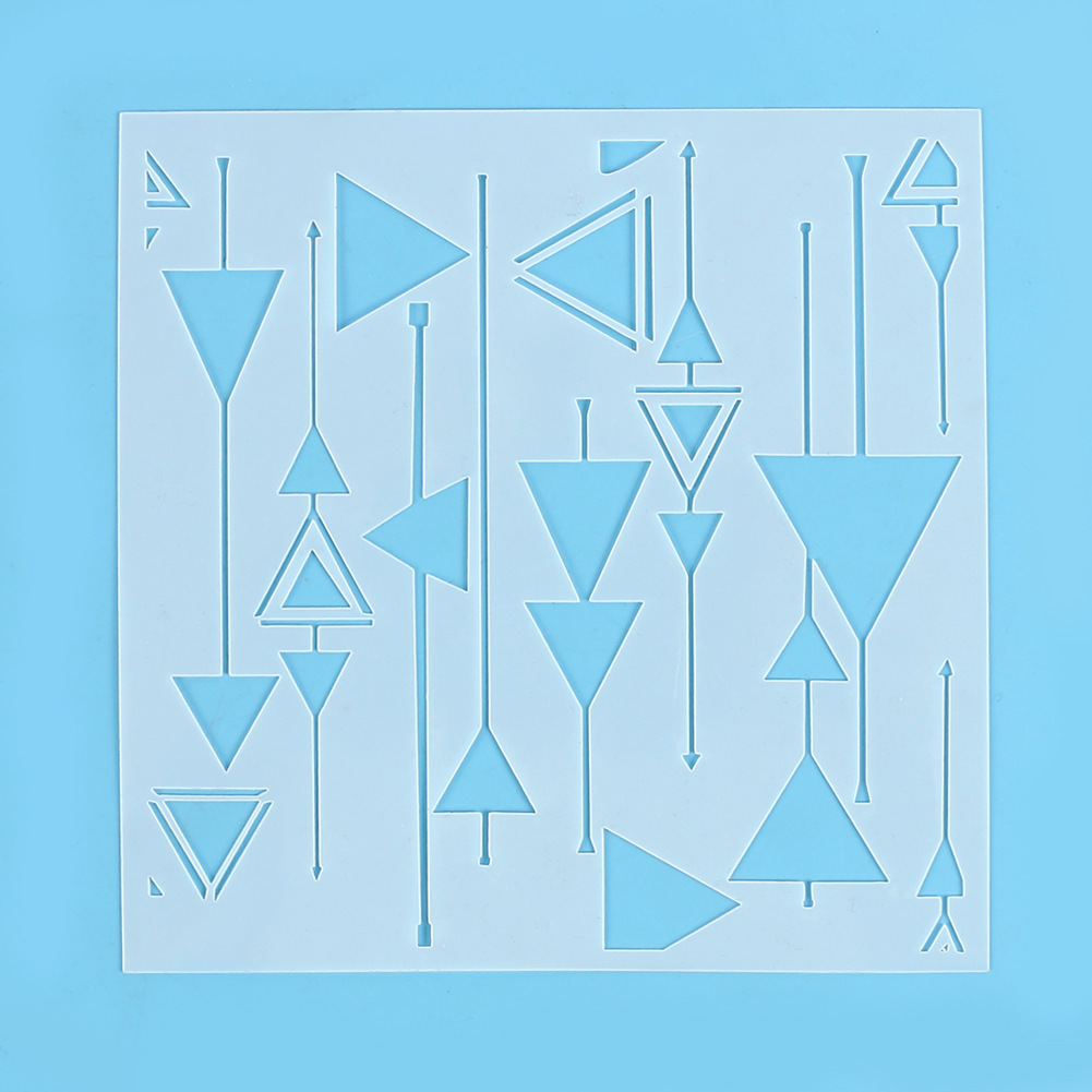 13*13 Geometry Layering Stencils graffiti hand cop... – Vicedeal