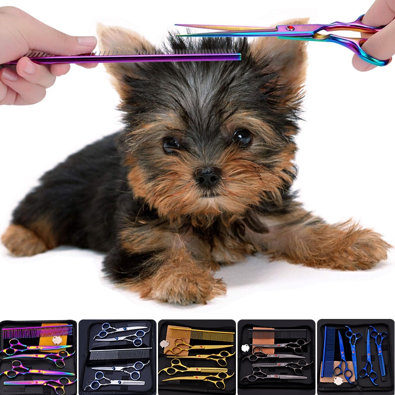 Pet Dog Scissors Stainless Steel Dogs Hair Trimmer... – Grandado