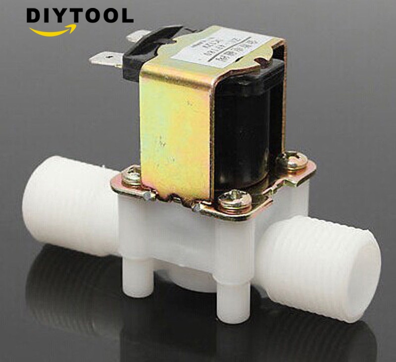 1/2" Plastic solenoid valve 12V 24V 220V,water val... – Vicedeal
