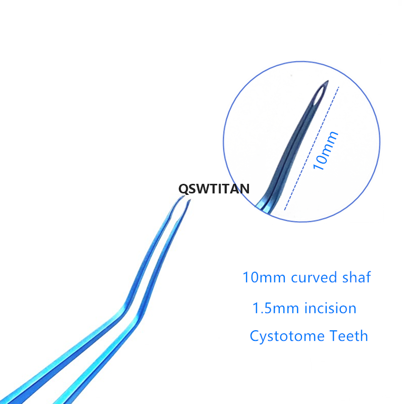 MICS Capsulorhexis Forceps Titanium Ophthalmic Twe... – Vicedeal