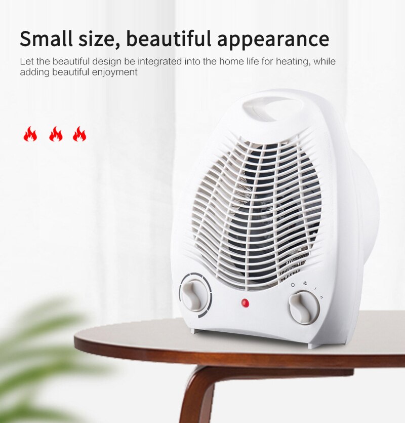 Mini 3-Heat Settings Heating Compact Heater/Fan 80... – Grandado