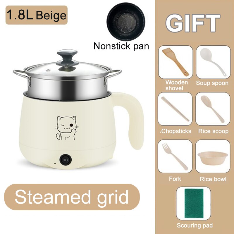 Electric Cooking Machine Household Samll 1-2 Peopl... – Vicedeal