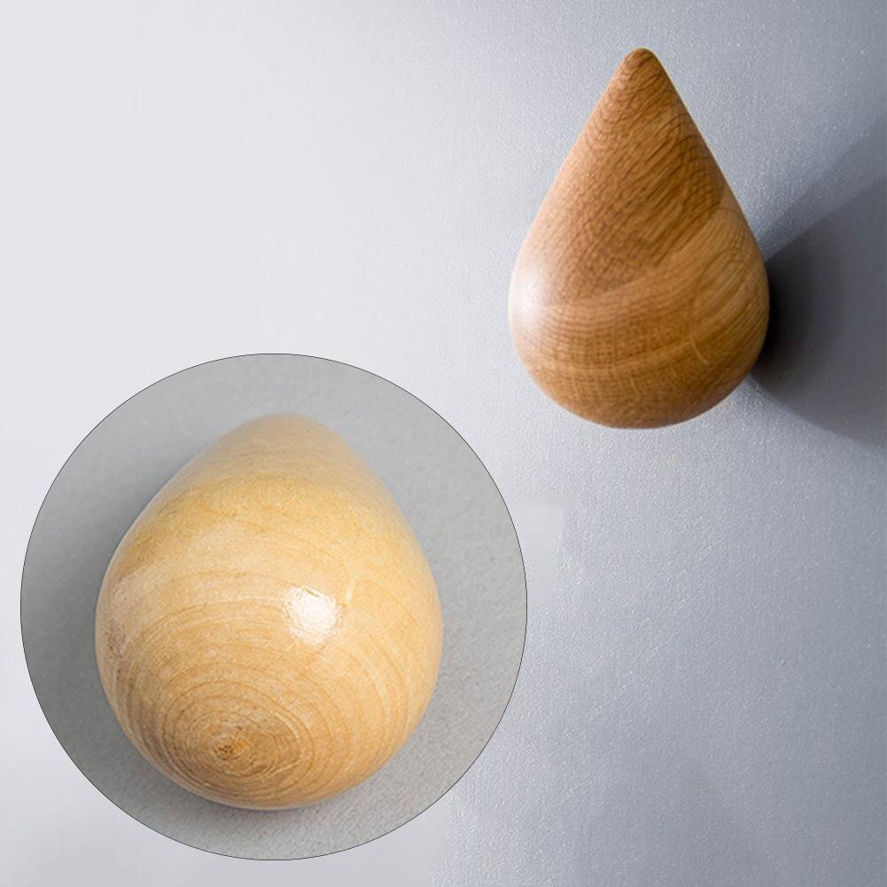 Houten Muur Hanger Water Shape Muur Hanger Badkame... – Grandado