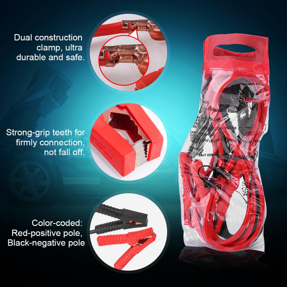 1800A 3 meter/10ft Auto Batterij Kabel Heavy Duty ... – Vicedeal