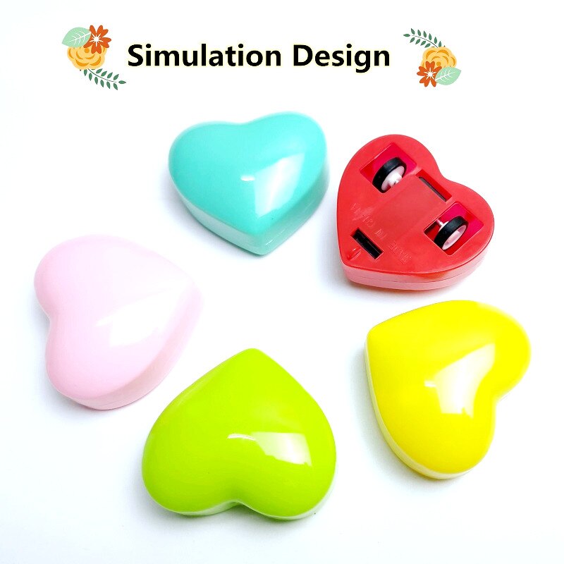 5pcs/lot Heart-shaped Pull Back Vehicles Good Iner... – Vicedeal
