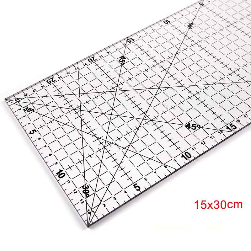 30x15 Cm Patchwork Ruler Quilting Tools High Grade... – Grandado