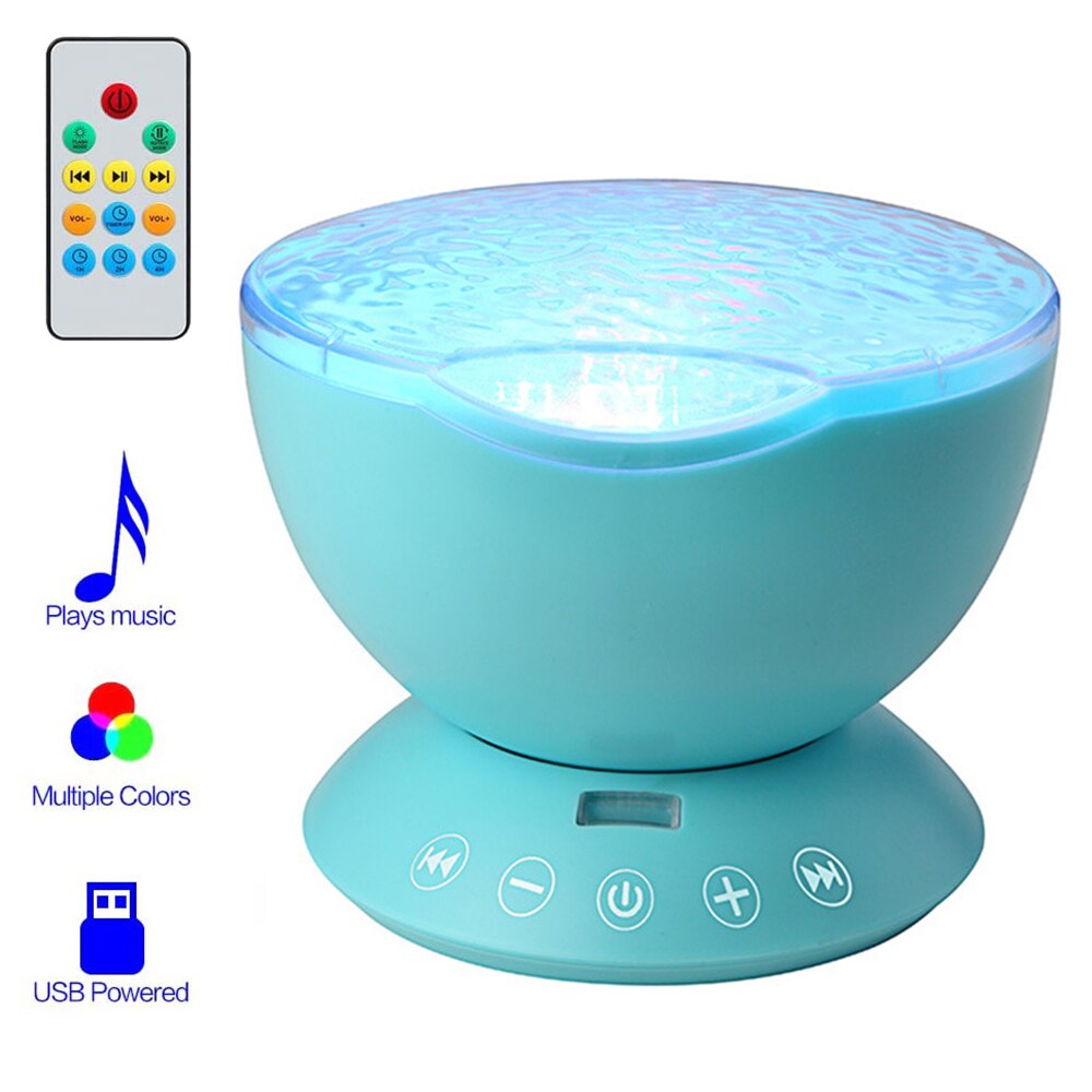 Remote Control LED Ocean Wave Music Projector Ligh... – Vicedeal