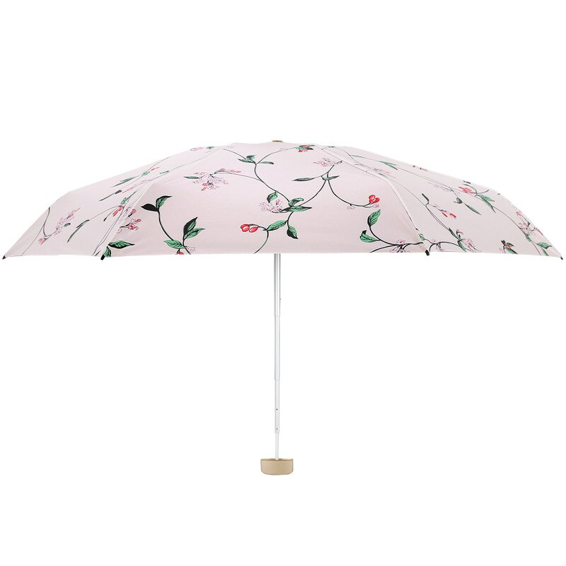 Flower Women Umbrella Ultra-light Mini Five-fold P... – Vicedeal