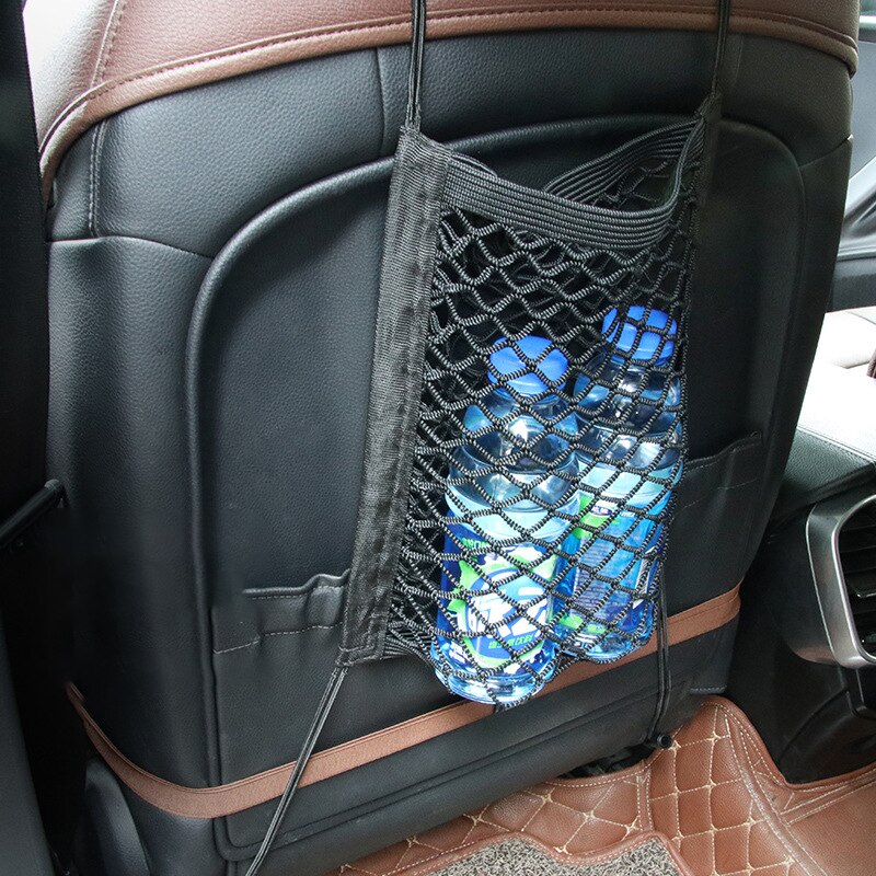 Auto Safety Mesh Stretchable Storage Bag Universal... – Grandado