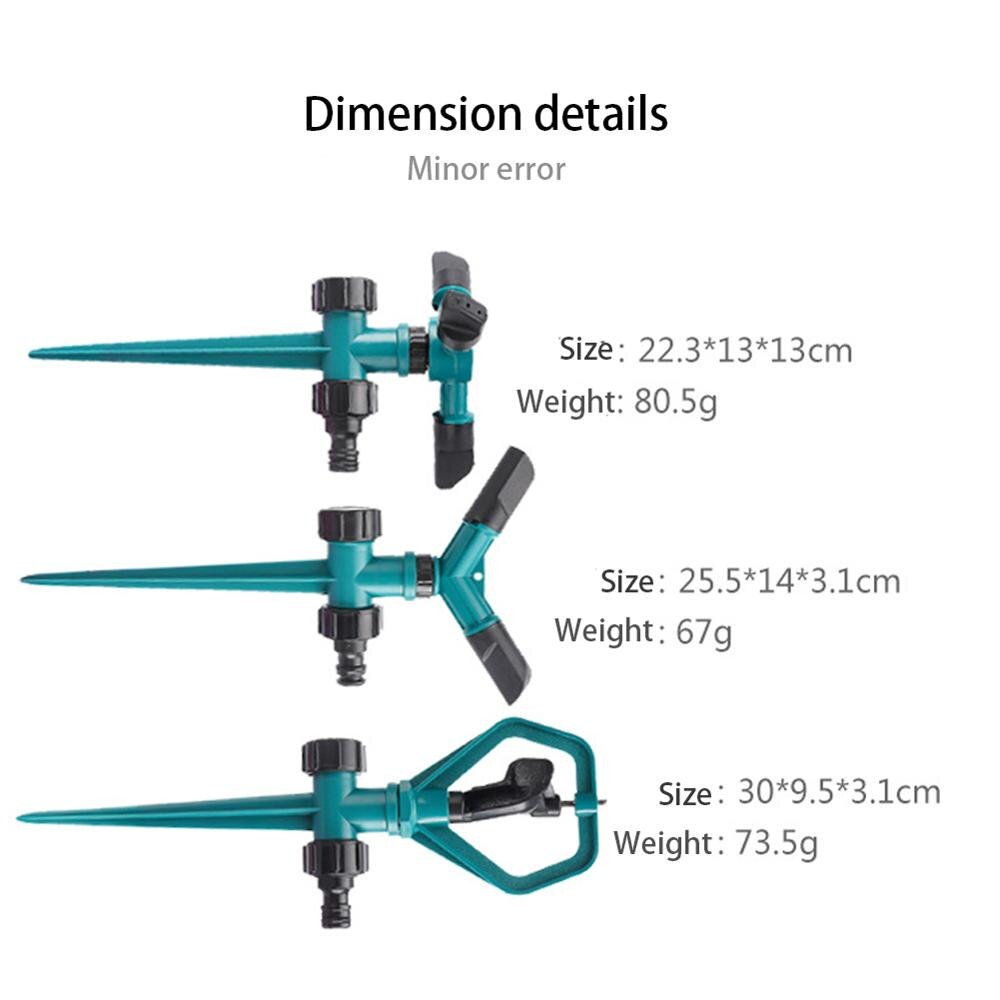 360 Graden Roterende Gazon Sprinkler Tuin Yard Wat... – Vicedeal