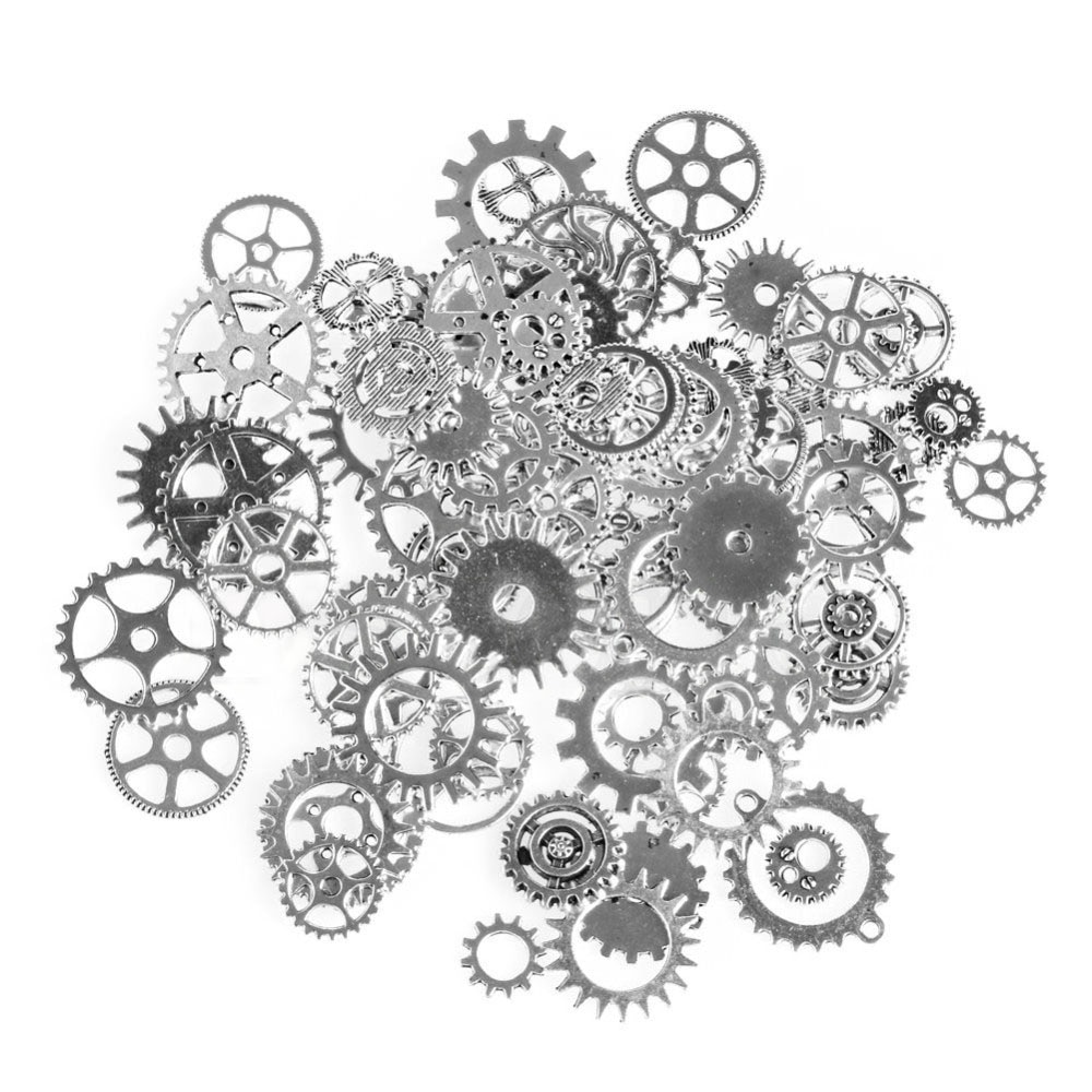 1 Pack 100g Mix Alloy Mechanical Steampunk Cogs & ... – Grandado