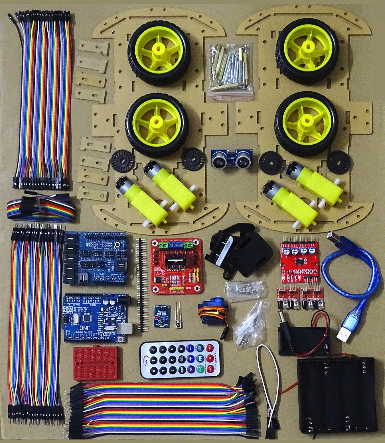 Robot controlado por Bluetooth multifunción, Kits ... – Grandado