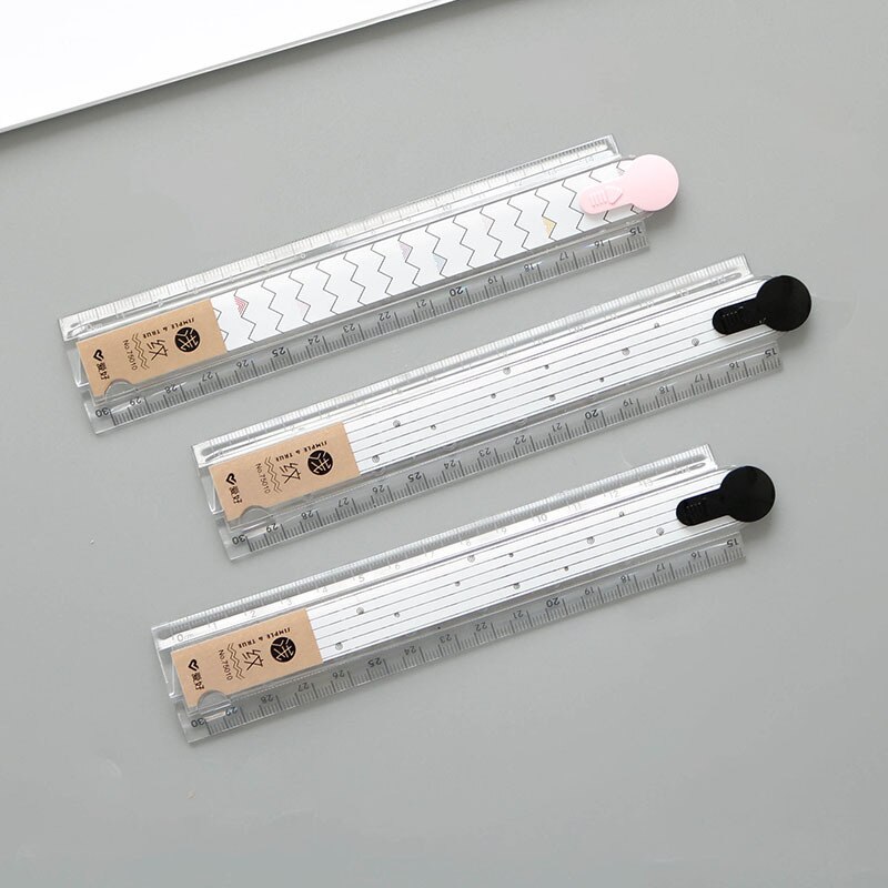 LITZY 1pcs Simple Foldable Rulers 30cm Cute Bookma... – Grandado