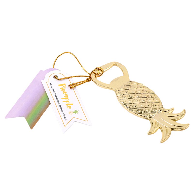 Golden Ananas Bier Flesopener Kokospalm Bier Opene... – Grandado