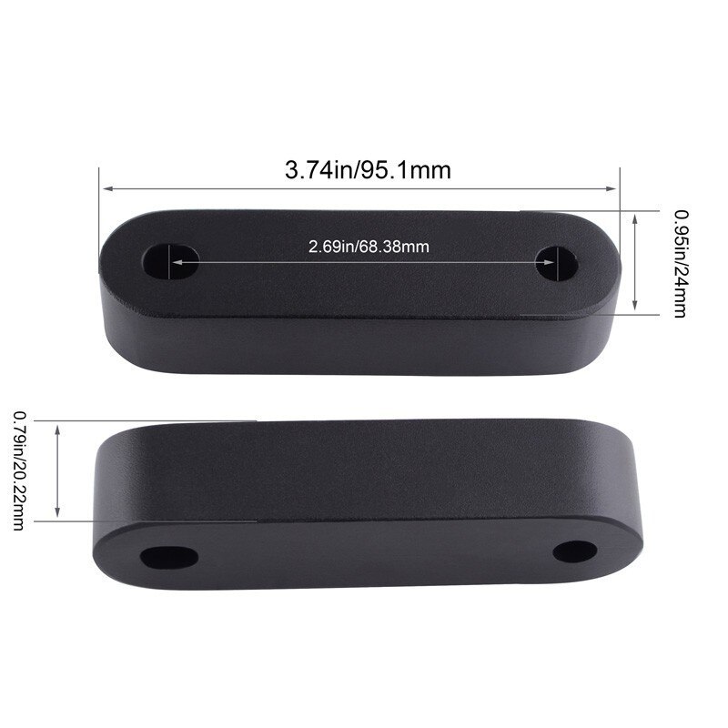 SPEEDWOW Billet Aluminium Hood Riser Spacer Swap A... – Grandado