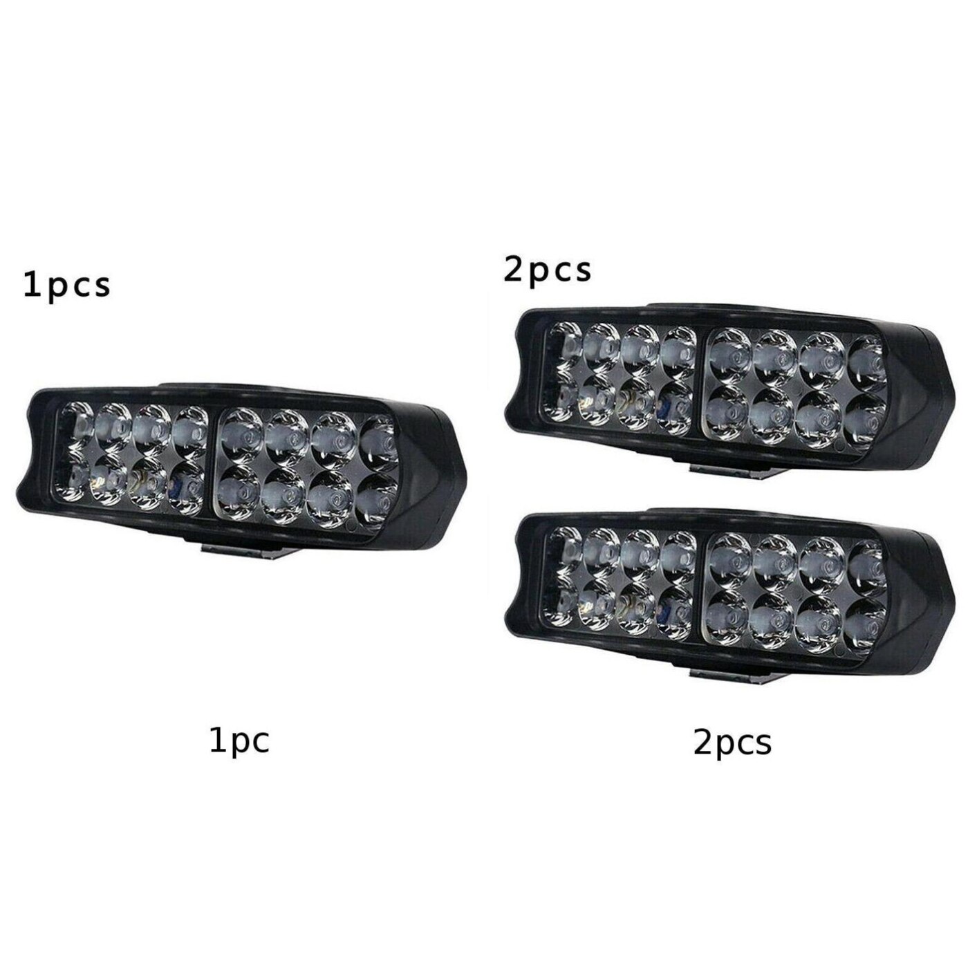 Car Motorcycle Spotlight 48W 2400 LM Light Electri... – Grandado