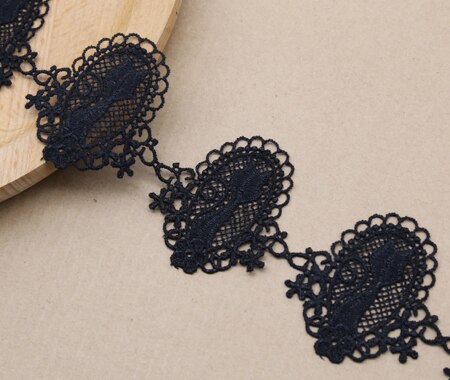 1yard Width:5cm Lovely Cat Lace Crocheted Laces fo... – Grandado