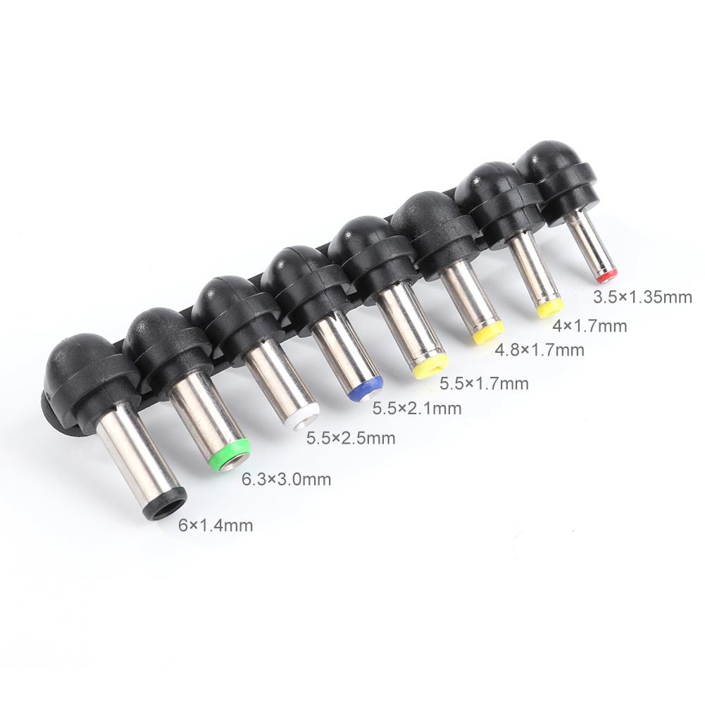 1 Set 8pcs Universal to 2Pin Plug Charger Tip AC D... – Grandado