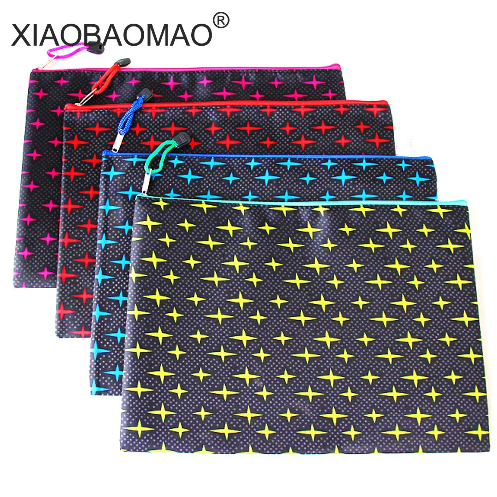 2pcs A4 color Canvas Bag Fabric File Folder Docume... – Vicedeal