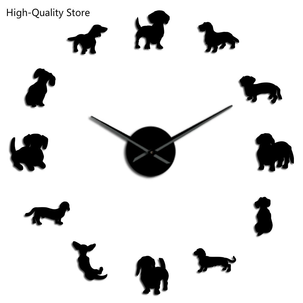 High DIY Dachshund Wall Art Puppy Dog Pet Frameles... – Vicedeal