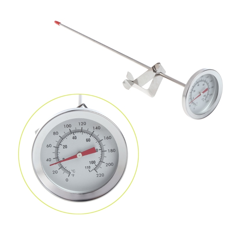 OOTDTY 12" Stainless Steel Dial Thermometer Probe ... – Vicedeal