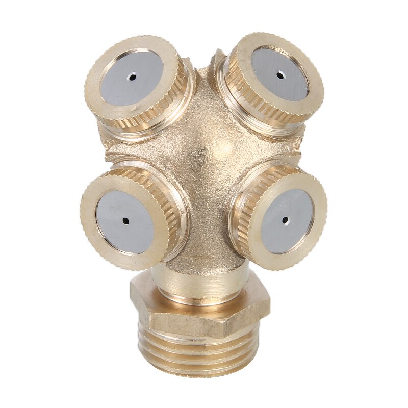 1/2/3/4 Hole Brass Atomizing Spray Fitting Nebuliz... – Grandado