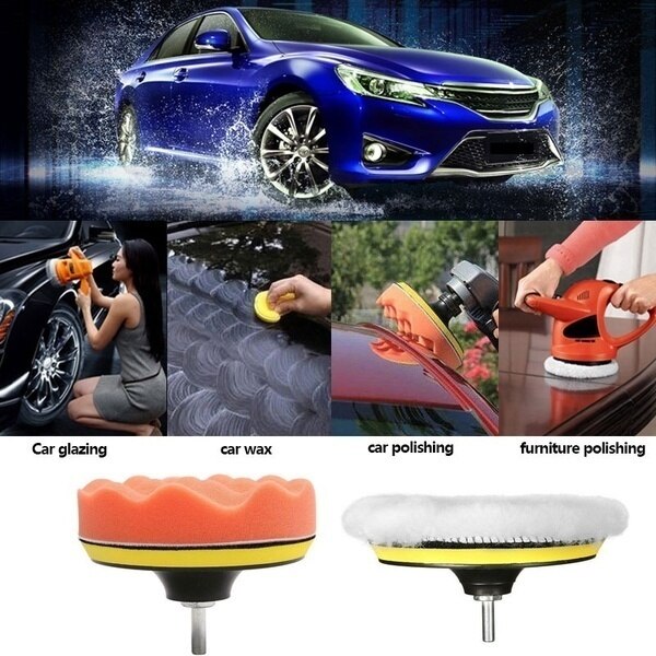 Auto Polijsten Pad Waxen Spons Wiel Polish Voiture... – Grandado