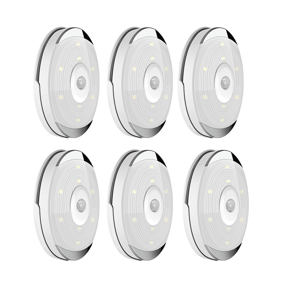 Warm Wit Motion Sensor Licht Droge Batterij Binnen... – Vicedeal