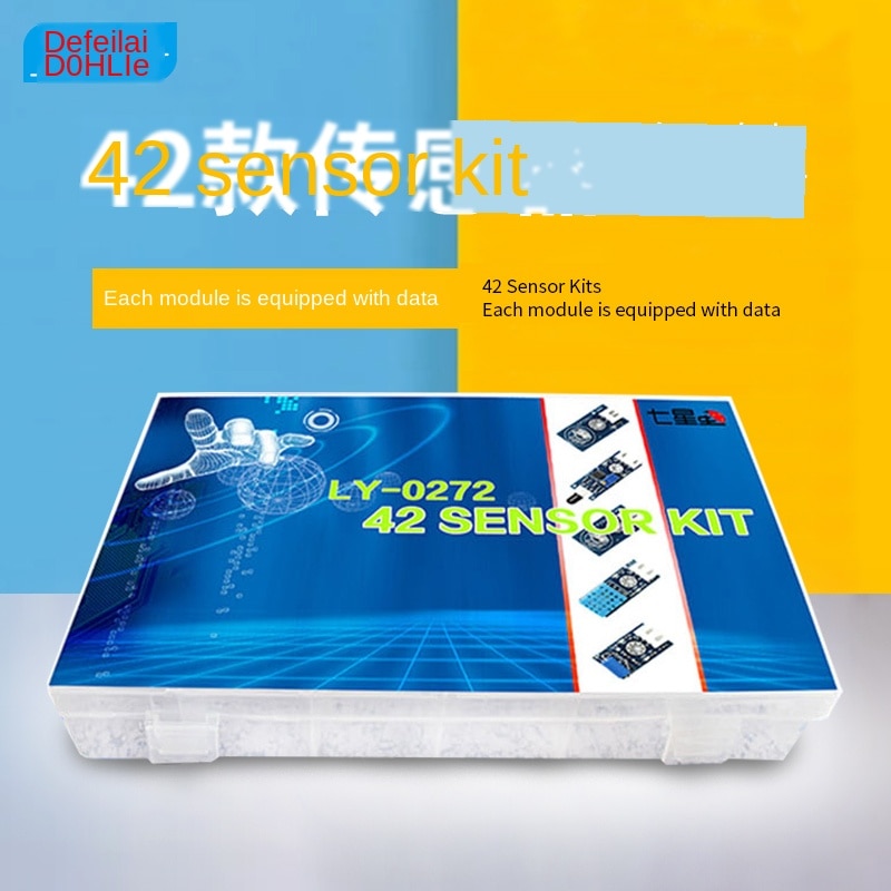 Compatible 5 + 37-42-Sensor Kit Grove Port Uno R3 – Grandado