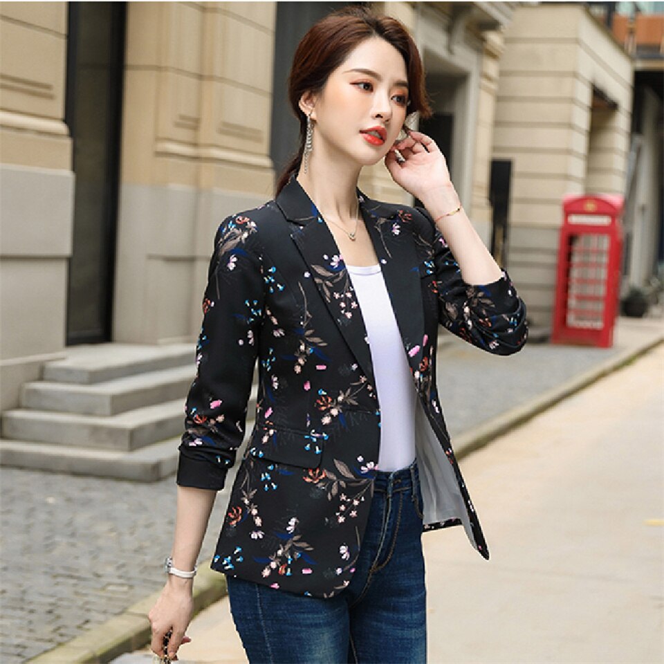 Spring Casual All-match Women Blazers Jackets Work... – Vicedeal