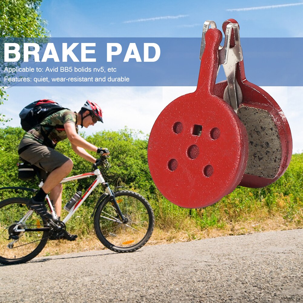 2pcs MTB Bicycle Hydraulic Disc Brake Pads Semi-Me... – Grandado